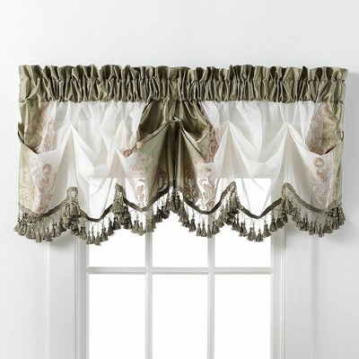 Kate Aurora Georgina Ultra Luxurious Raised Jacquard And Fringed ...