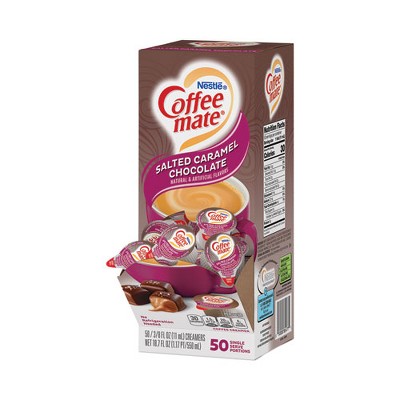 Coffee Mate Liquid Coffee Creamer, Sugar Free Hazelnut, 0.38 Oz Mini ...