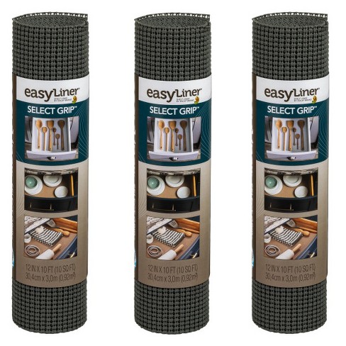 Duck Easyliner Select Grip Non-adhesive Shelf And Drawer Liner, Dark ...