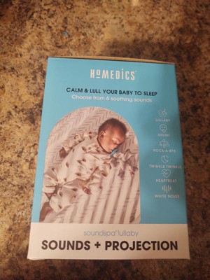 Homedics Baby Sound Machine And Sleep Soother With Projection Night ...