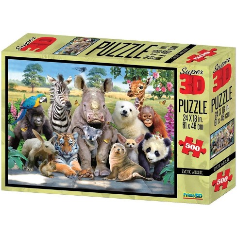 CEACO 1500 PUZZLE WORLD'S WILDLIFE HOWARD ROBINSON #3401-26 Puzzels ...