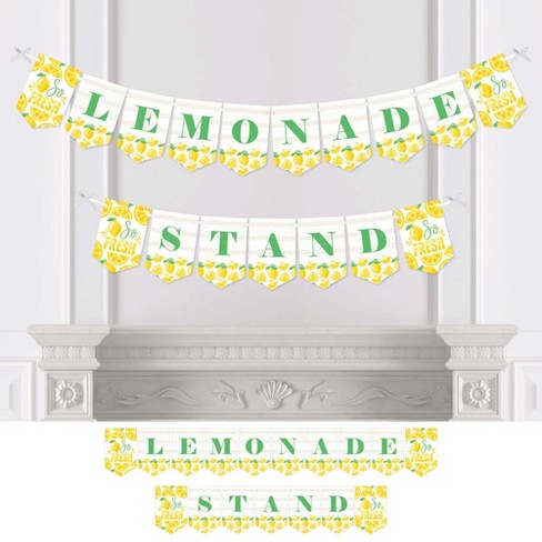 Big Dot Of Happiness So Fresh - Lemon - Citrus Lemonade Party Bunting ...