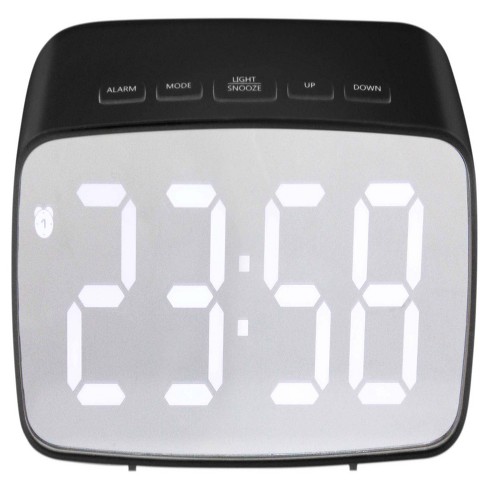 4.75"x2" Digital Alarm Clock - Infinity Instruments : Target