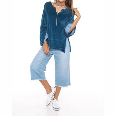 Women's Velour Comfy Top - Skemo : Target