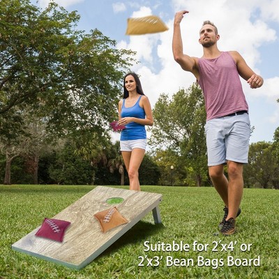 Gse Set Of 8 Regulation Size Cornhole Bean Bags. Corn Hole Board Toss ...