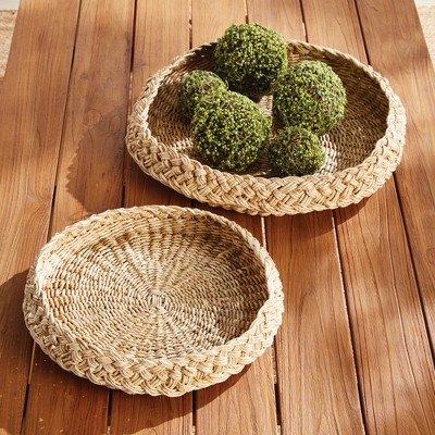 Park Designs Rattan Trays Set Of 2 : Target