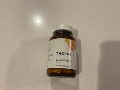Thorne Bacillus Coagulans Probiotic - Shelf Stable Probiotic Supplement ...