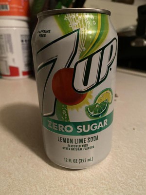 7up Zero Sugar Lemon Lime Soda - 12pk/12 Fl Oz Cans : Target