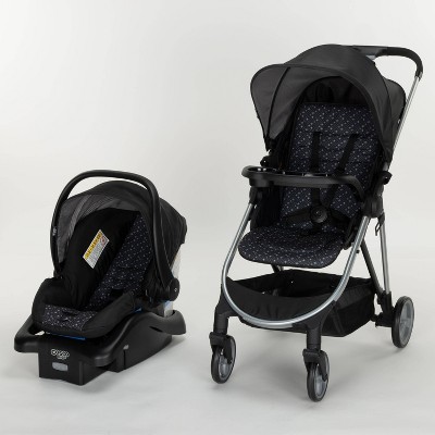 Cosco Kids' Simple Fold Travel System: 5-Point Harness, Infant Car Seat ...
