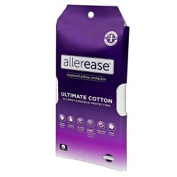 Allerease 2-pack Waterproof Pillow Protector - White (standard/queen) : Target