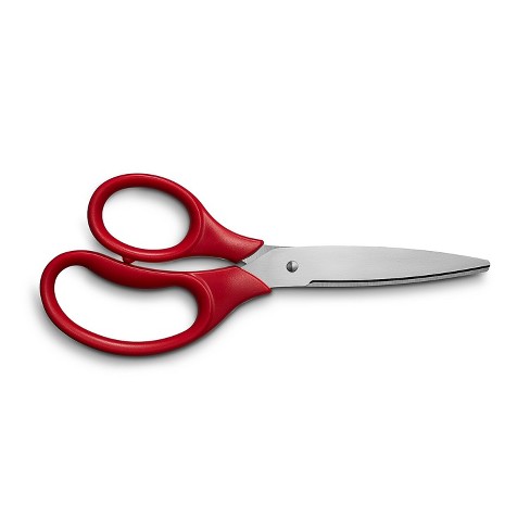 Tru Red 7in Stainless Scissor Straight Handle Rt & Lf Hand Tr55049 : Target