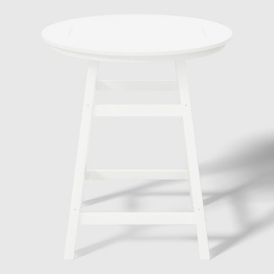 Merrick Lane 2-tier Adirondack Side Table, All-weather Hdpe Indoor ...