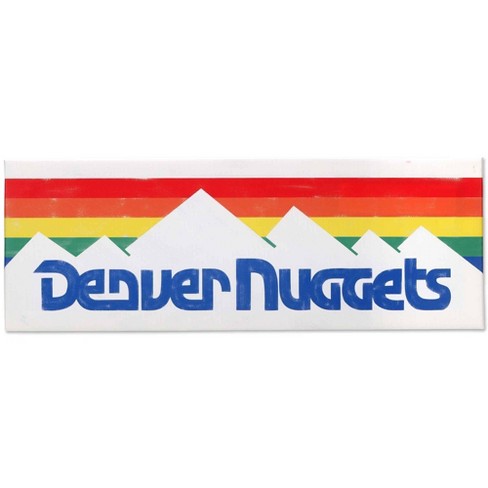 Nba Denver Nuggets Tradition Canvas Wall Sign : Target