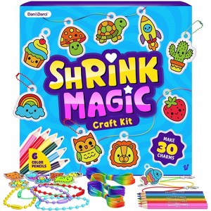 Dan&Darci Shrink Magic Craft Kit for Kids - Birthday Gifts for Girls ...
