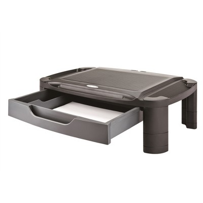 Extra Wide Professional Monitor/printer Stand W/drawer : Target