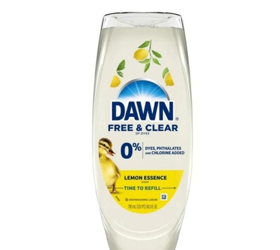 Dawn Lemon Essence Free & Clear Ez Squeeze Dishwashing Liquid - 54.8 Fl ...