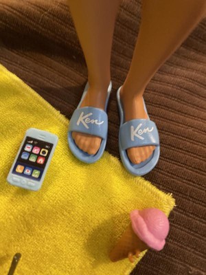 Barbie Ken Doll With Swim Trunks And Beach-themed Accessories (target ...