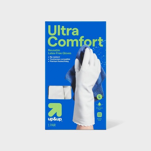 Durable Ultra Comfort Latex-free Reusable Gloves - Large - Up&up™ : Target