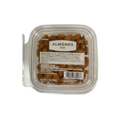 Raw Almonds - 7oz : Target