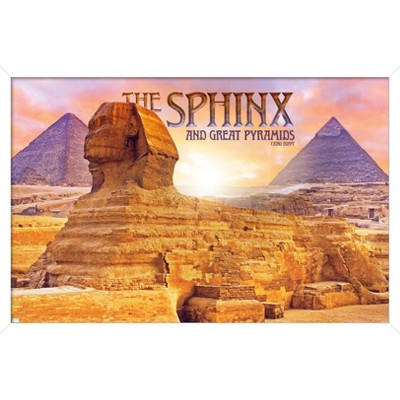 Trends International The Great Sphinx Of Giza Framed Wall Poster Prints ...