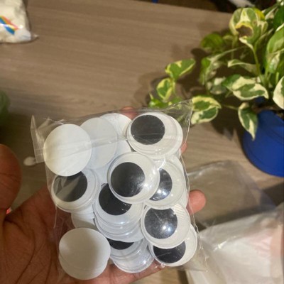 125ct Googly Eyes With Sticker Back Black - Mondo Llama™ : Target