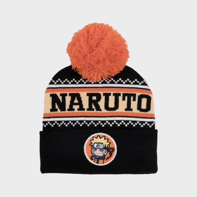 Naruto Shippuden Itachi Akatsuki Shinobi Organization Cuffed Pom Beanie ...
