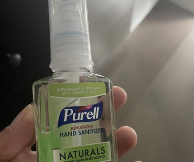 Purell Advanced Hand Sanitizer Naturals With Plant Based Alcohol Pump ...