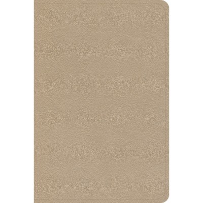 Csb Large Print Compact Reference Bible, Gold Leathertouch - By Csb ...