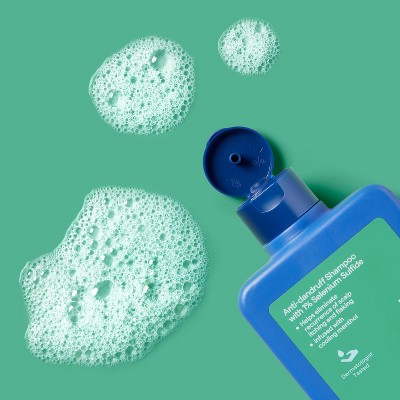 Medicated Menthol Dandruff Shampoo with Selenium Sulfide - 12oz - up&up ...