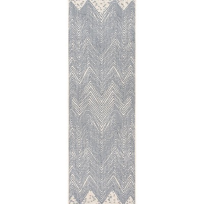 Nuloom Carina Chevron Waves Indoor/outdoor Area Rug : Target