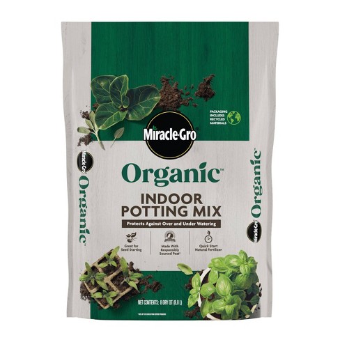 Miracle gro Organic Indoor Mix 9lbs Potting Soil Target