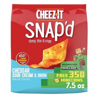 Cheez-it Snap'd Double Cheese Crackers - 7.5oz : Target