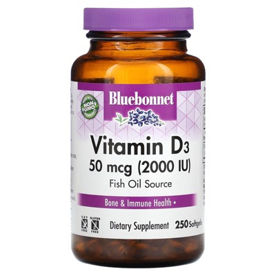 Doctor's Best Vitamin D3, 50 Mcg (2,000 Iu), 180 Veggie Softgels : Target