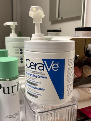 Cerave Moisturizing Face & Body Cream With Pump For Normal To Dry Skin ...