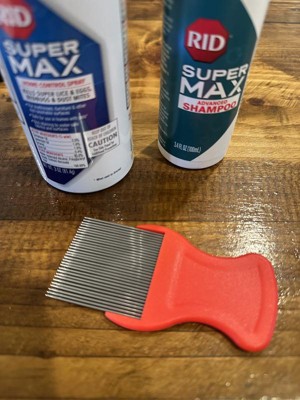 Rid Super Max 5-in-1 Hair & Home Complete Lice Treatment Kit : Target