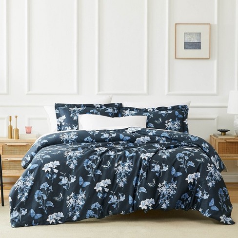 Southshore Fine Living Lexington 3-piece Cotton Floral Duvet Cover Set ...