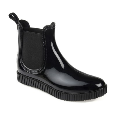 Journee Collection Womens Drip Tru Comfort Foam Almond Toe Rain Boots ...