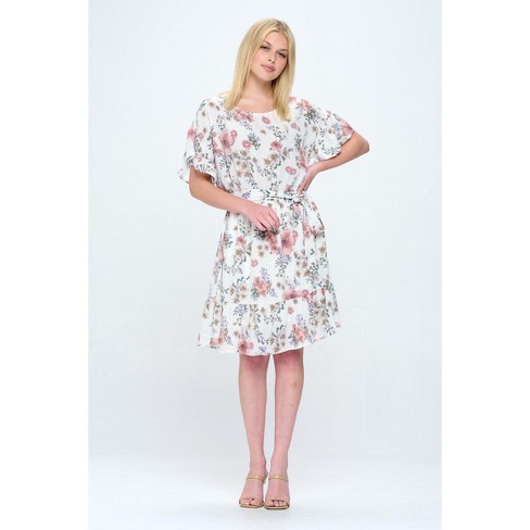 West K Women's Valeria Ruffle Dress : Target