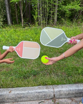 Franklin Sports 2 Player Poly Pro Pickleball Set With Balls - Pink ...