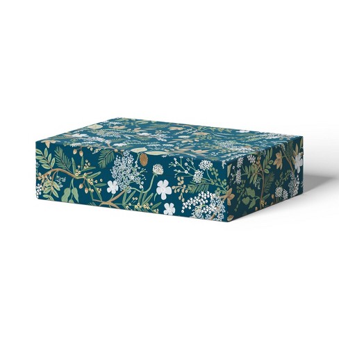 Rifle Paper Co. X Target Large Juniper Forest Decorative Storage Box ...