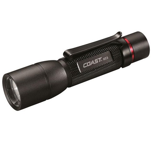 Coast Hx5 130 Lm Black Led Flashlight Aa Battery : Target
