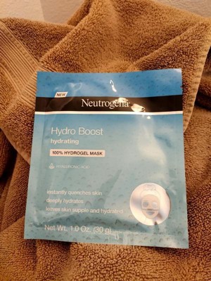 Neutrogena Hydro Boost Moisturizing Sheet Mask With Hyaluronic Acid For ...