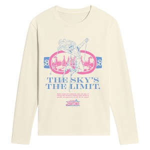 Men's - Barbie - The Sky's The Limit Ski Long Sleeve Graphic T-Shirt ...
