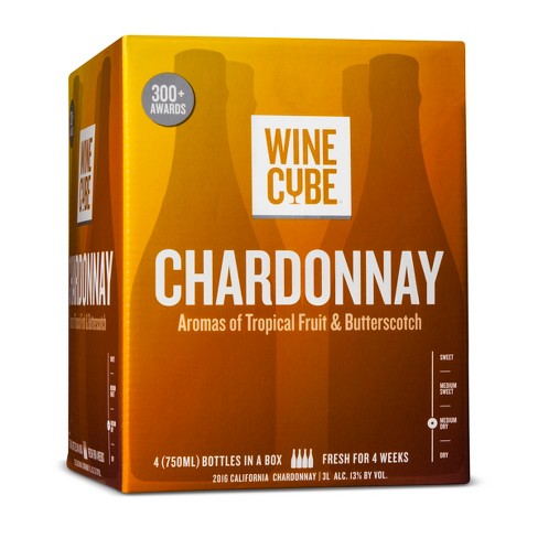 Chardonnay White Wine - 3L Box - Wine Cube™ : Target