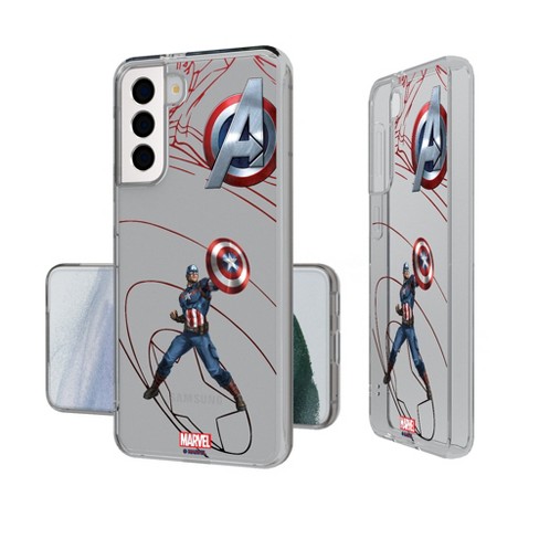 Keyscaper Marvel Avengers Captain America Mechline Clear Cell Phone ...