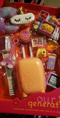 Our Generation Over The Rainbow Luggage Accessory Set For 18" Dolls ...