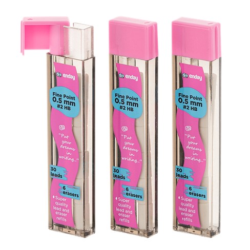 Enday Eraser And Lead Refill Tube : Target