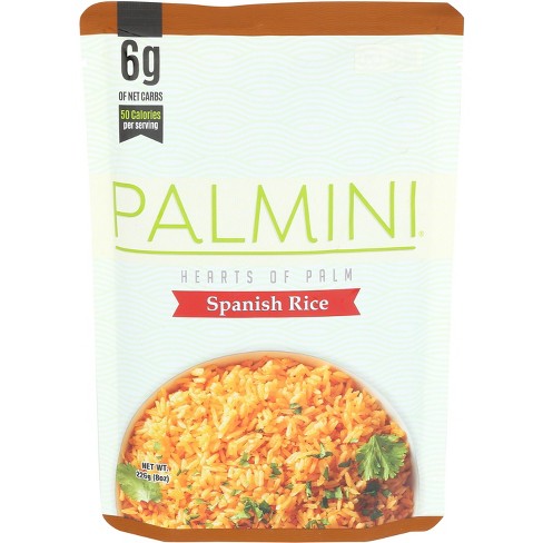 Palmini Rice Spanish Hearts Of Palm - Count Of 6 - 8oz : Target