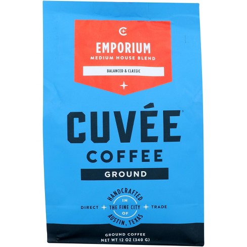 Cuvee Coffee Ground Emporium Blend - Case Of 6 - 12 Oz : Target