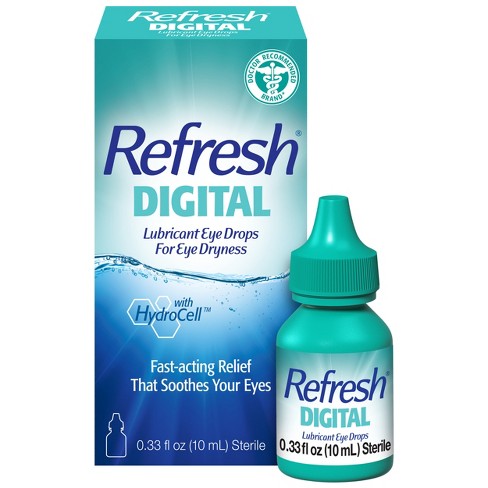Refresh Digital Lubricant Eye Drops - 0.33 Fl Oz : Target